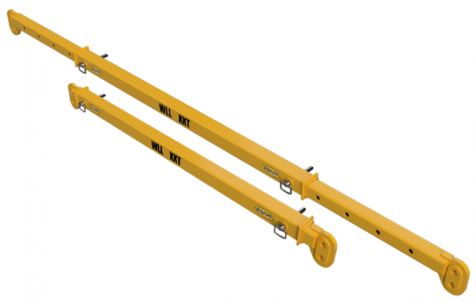 ADJUSTABLE SPREADER BEAM with End Lifting Lugs | Product Range - Knapp